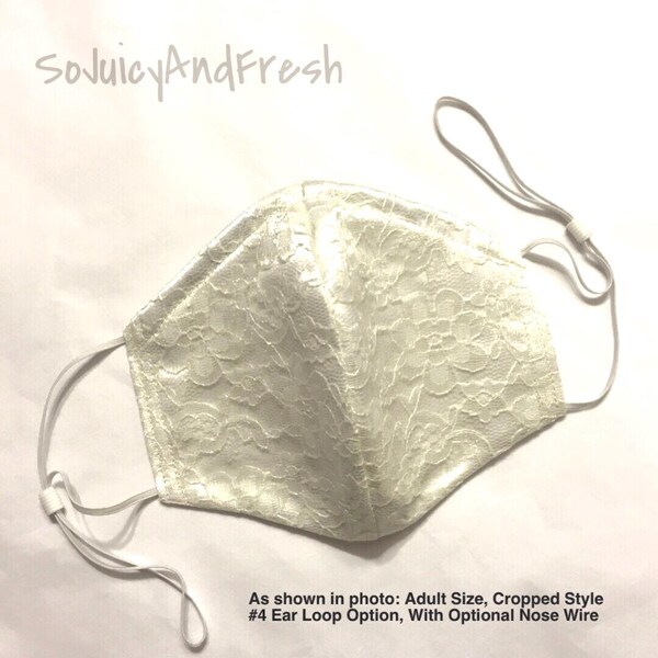 Lace Face Mask - Etsy