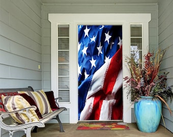 Front Door American Flag - Etsy