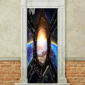 Earth and Spaceship Decor Space Kids Decor, Outer Space Decor, Rocket ...