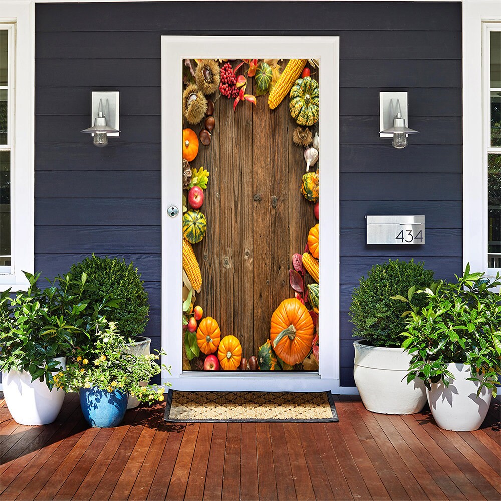 Harvest Thanksgiving Door Decoration Door Decor Door - Etsy