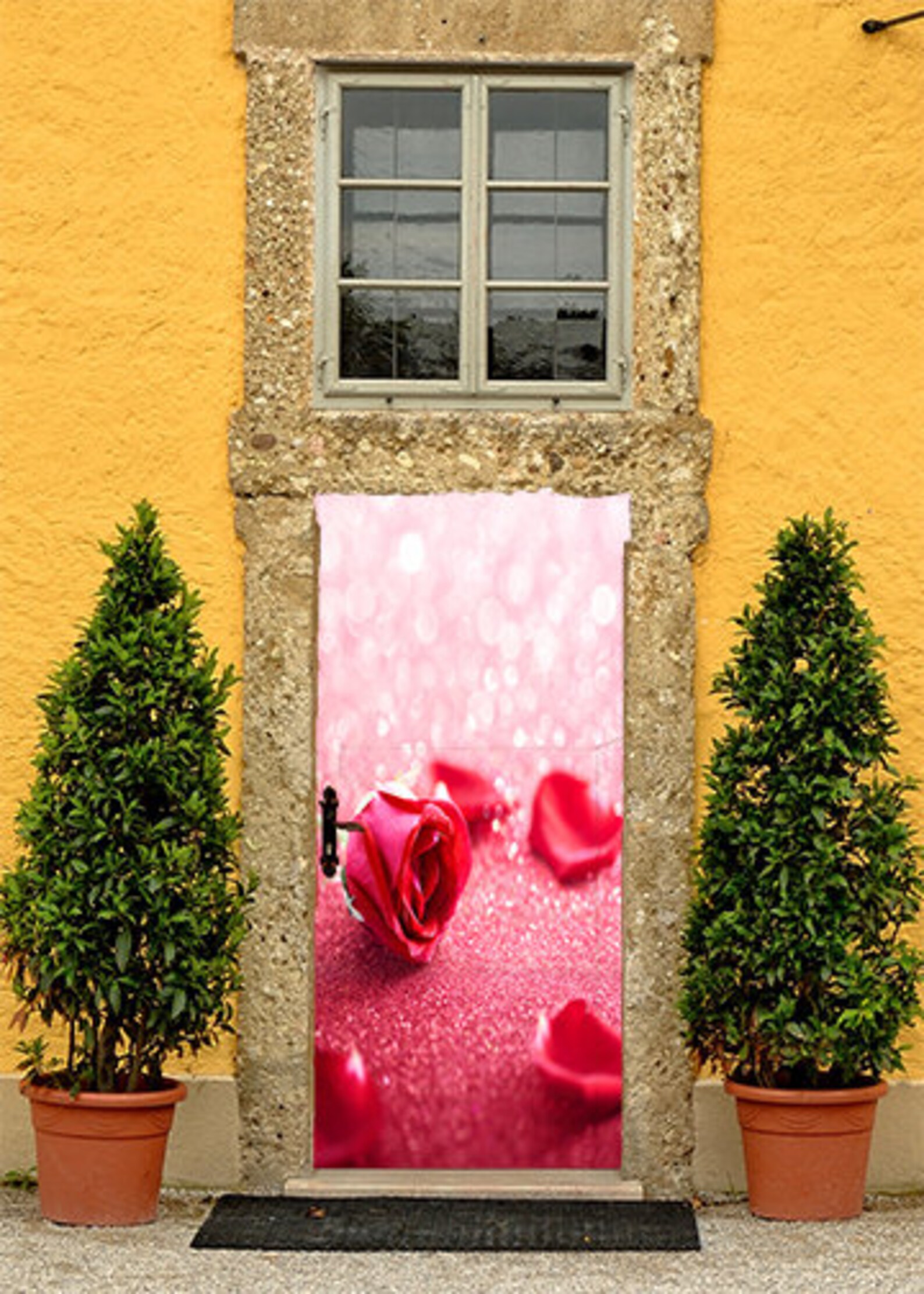 Rose Petals Wedding Decor Wedding Door Hanger Wedding Door - Etsy