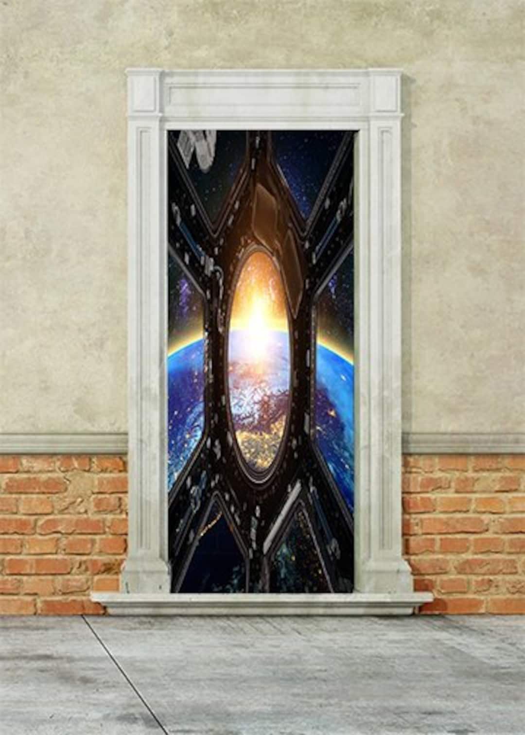 Earth and Spaceship Decor - Space Kids Decor, Outer Space Decor, Rocket ...