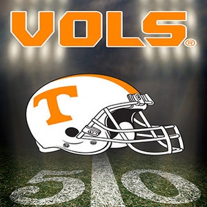 Tenn Football Door Cover Tennessee Vols Decor Tenn Vols Decor Tennessee ...