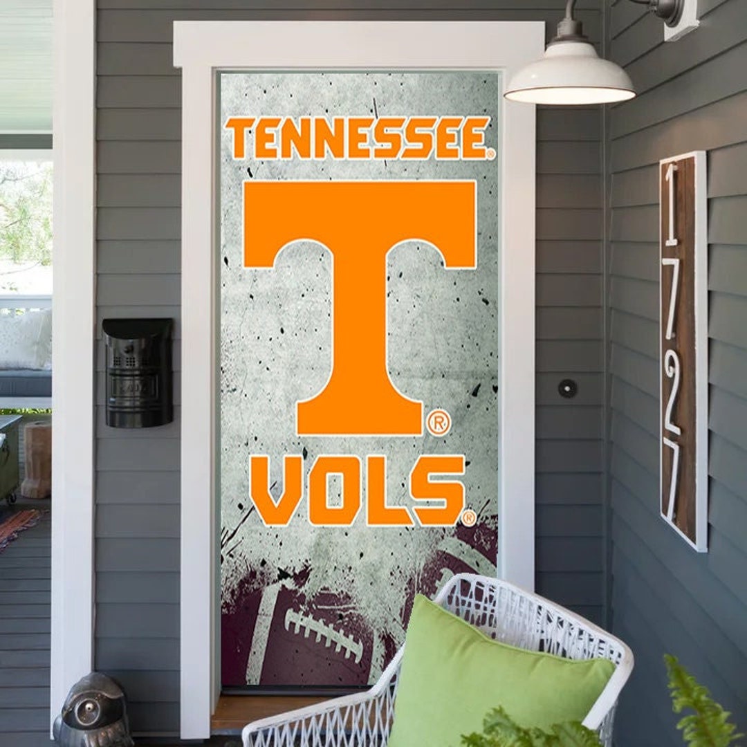 Vols Door Cover - Tennessee Vols Decor - Tenn Vols Decor - Tennessee ...