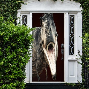 T-rex Door Decorations Dinosaur Birthday Party Dinosaur - Etsy