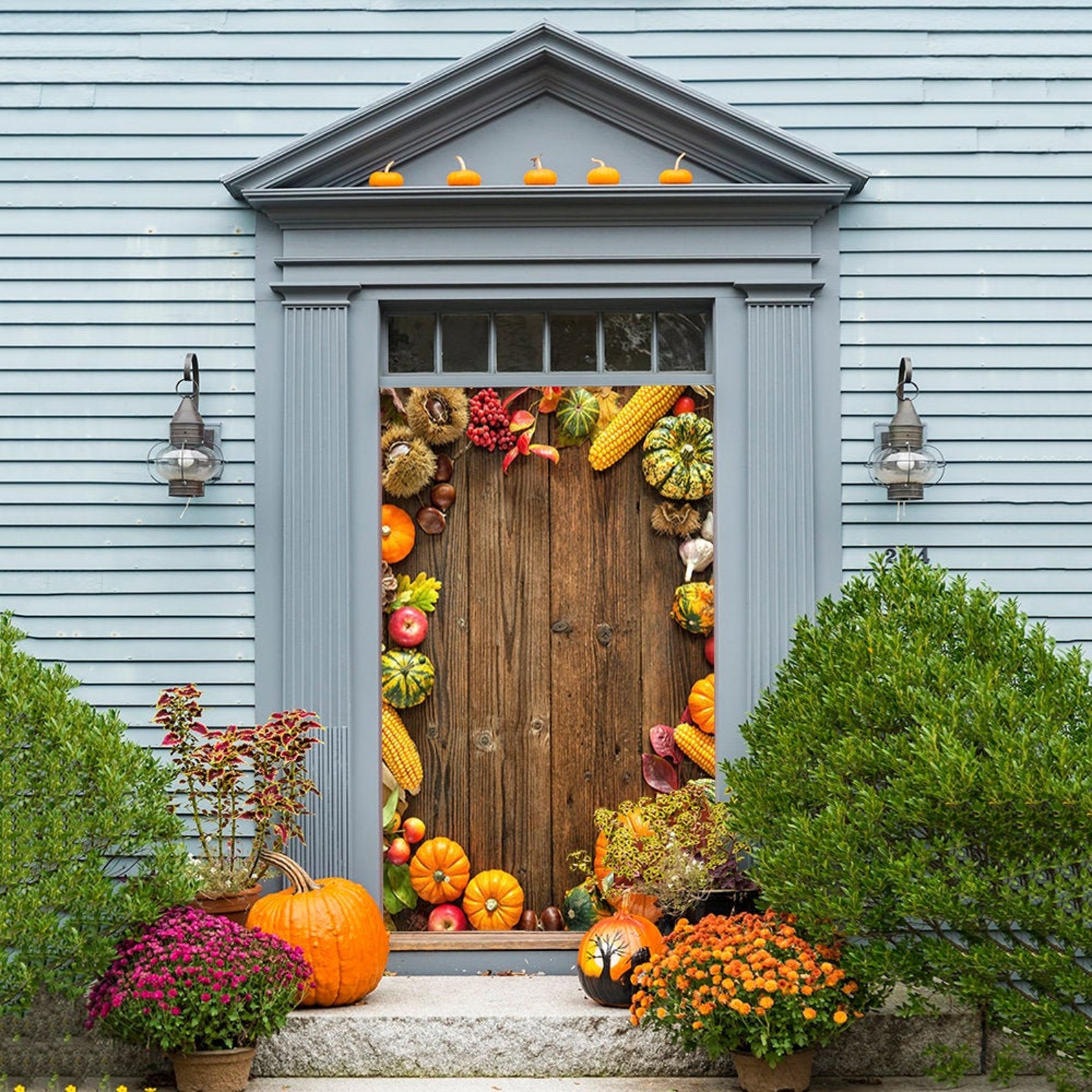 Harvest Thanksgiving Door Decoration Door Decor Door - Etsy