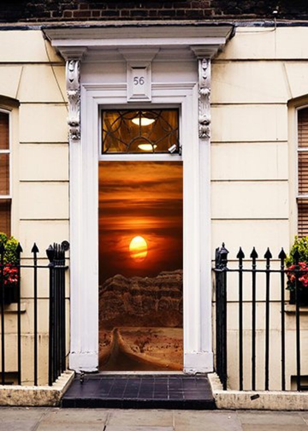 Sunset Door Decoration Door Decor Door Cover Door Poster Door Decor ...