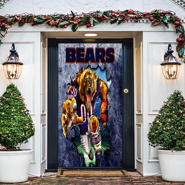 Chicago Bears Door Sign - Etsy