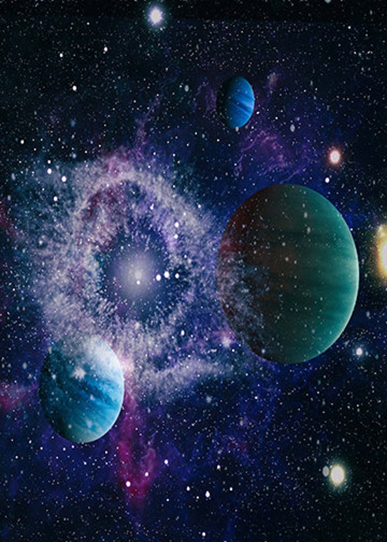 Galaxy Decorations Space Kid Decor Outer Space Decor | Etsy