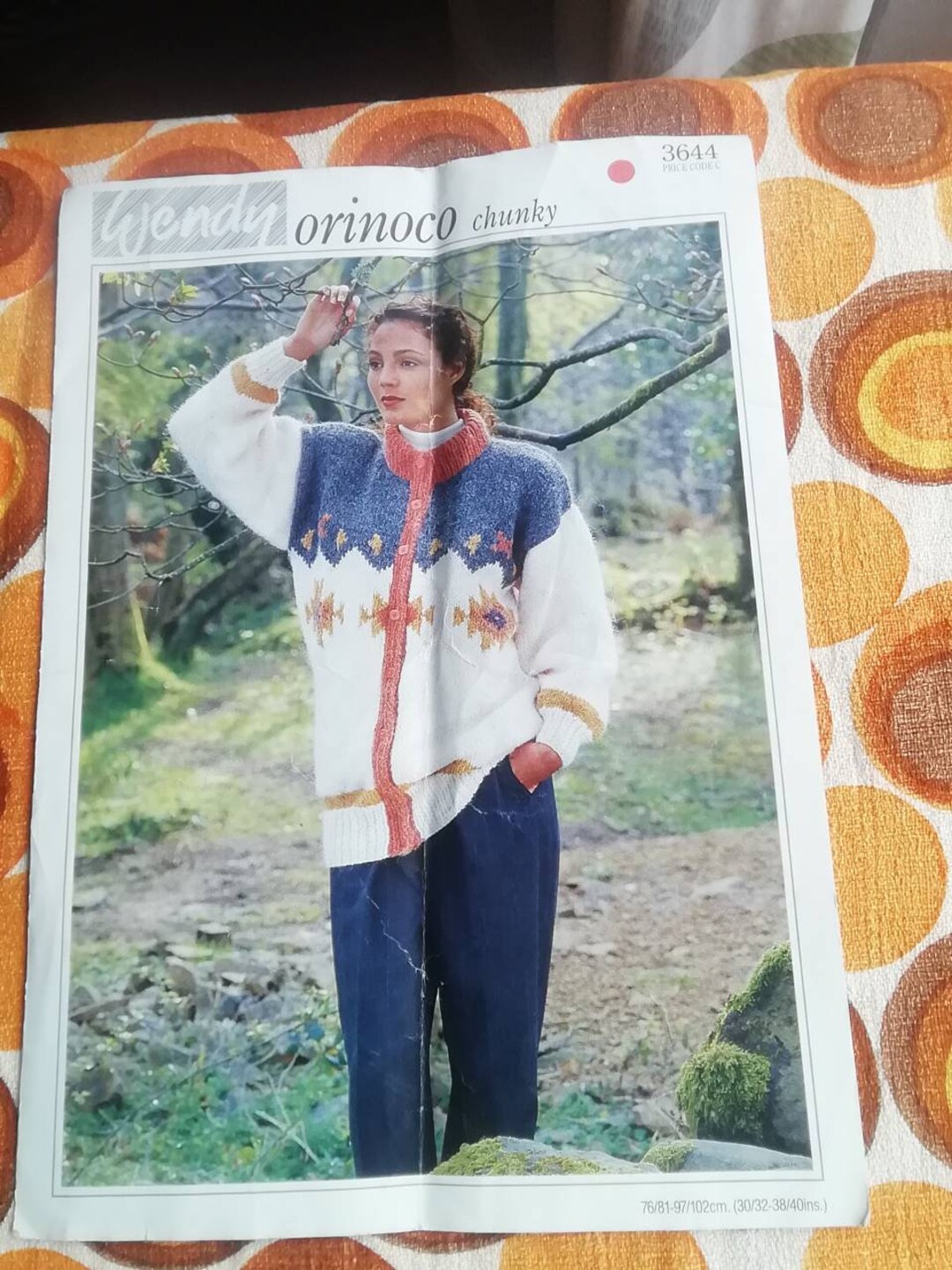 Vintage 1980s Wendy Knitting Pattern Chunky, Multi Sized. - Etsy