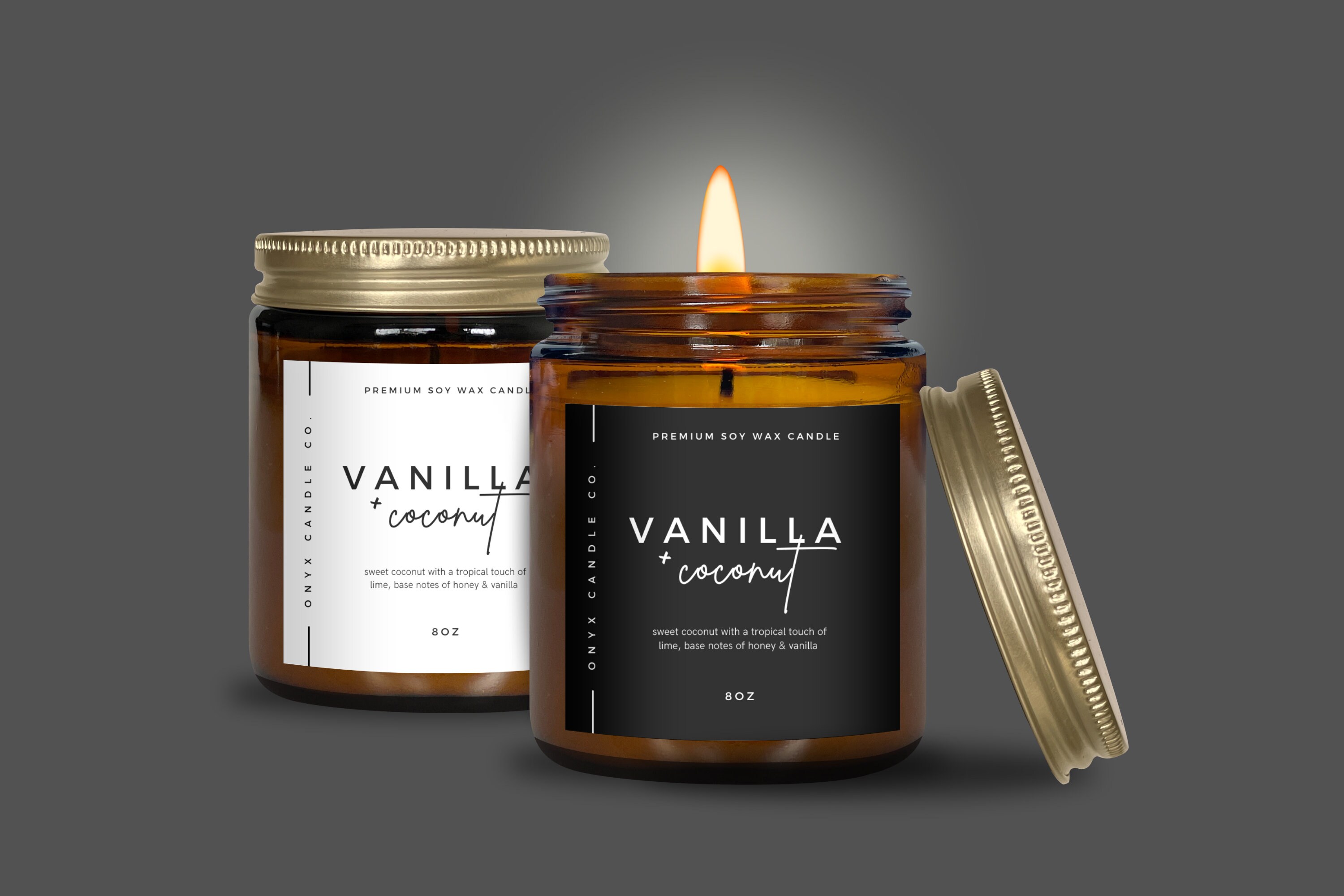 Editable Candle Label Bundle, Candle Label Designs, Luxury Candle Label ...