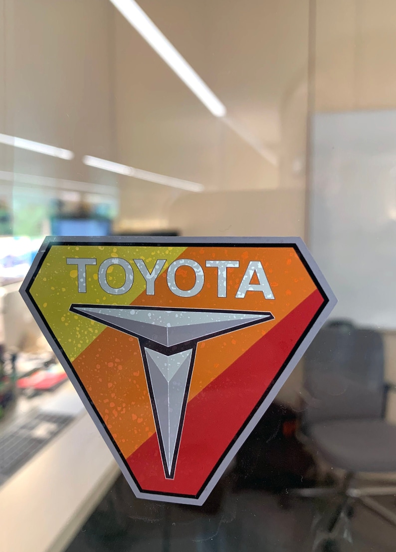 Toyota Trucks Heritage Colors Window Cling Sticker Tacoma Tundra ...