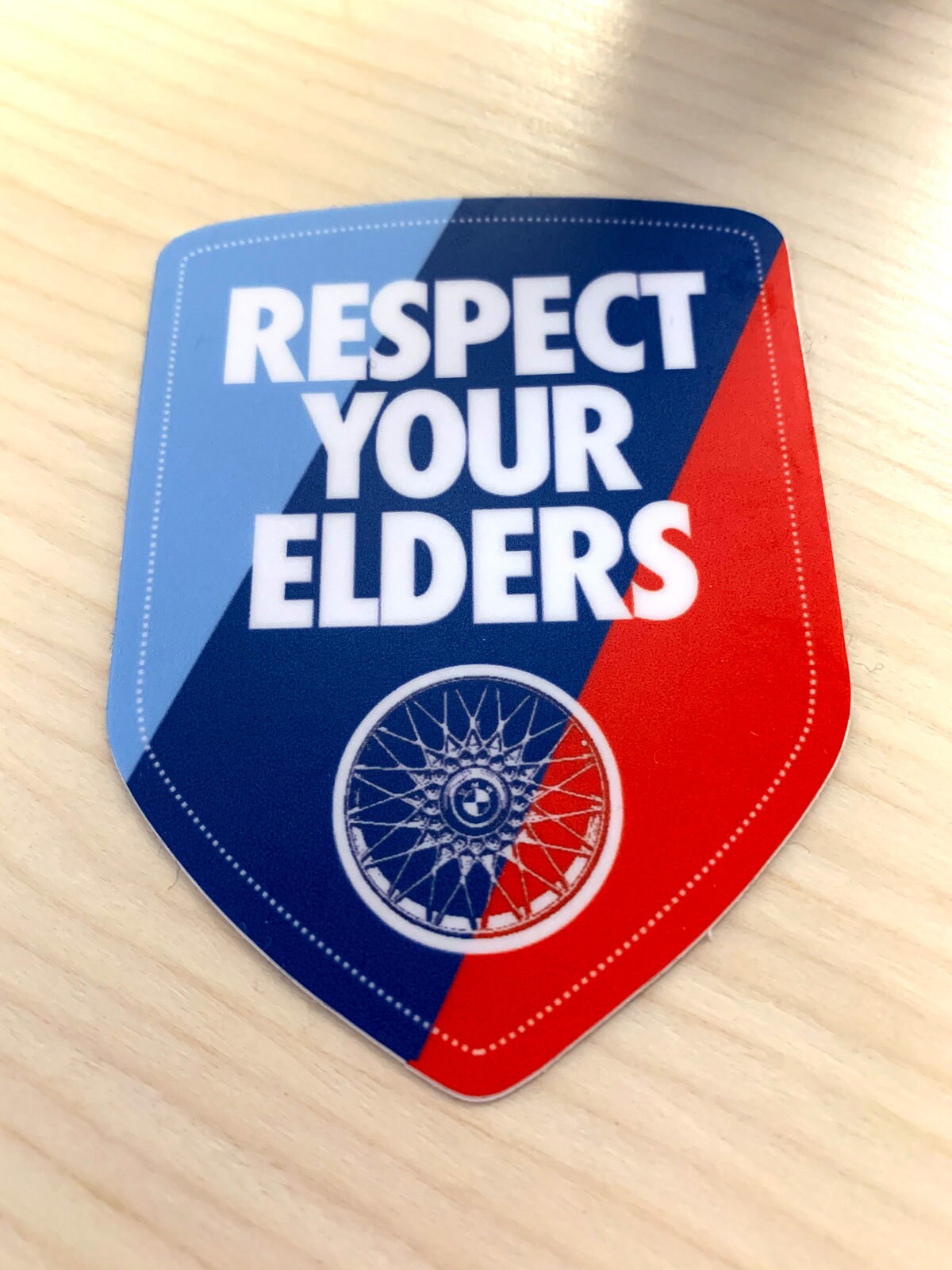 BMW Respect Your Elders Sticker E30 Vintage BMW - Etsy