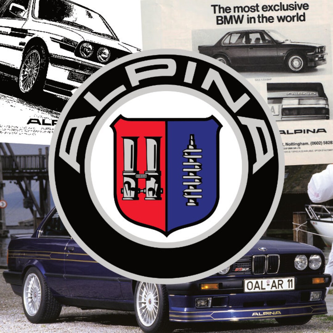 Alpina BMW M Motorsport Sticker E30 2002 Vintage BMW M2 M3 M4 1M M1 M6 ...