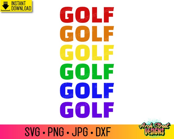 Golf SVG Files Golf Gifts Digital Download Instant | Etsy