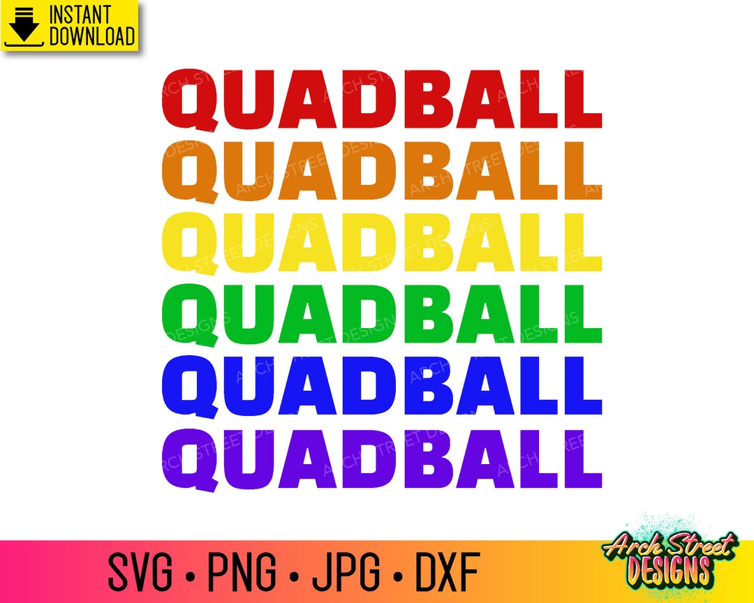 Quadball SVG Quidditch Gifts Digital Download - Etsy