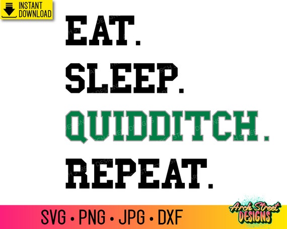 Slytherin SVG Quidditch SVG Quidditch Gifts Slytherin - Etsy