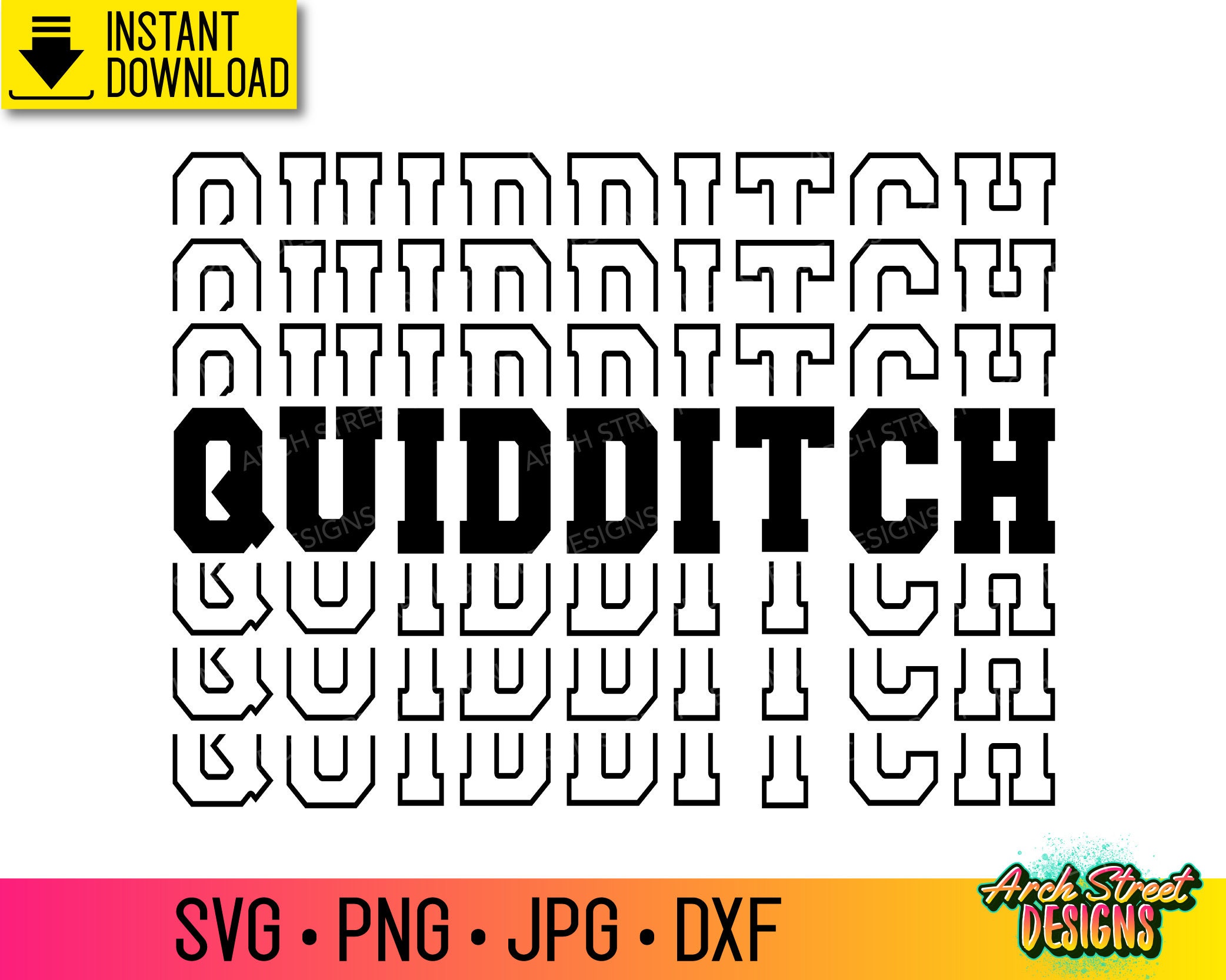 Quidditch SVG Quidditch Gifts Svg Files for Cricut Dxf - Etsy