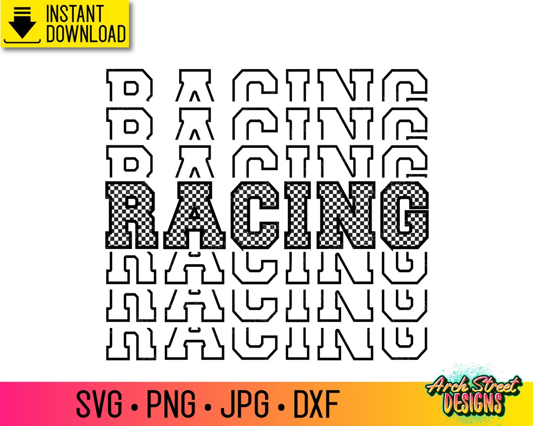 Racing SVG Files, Racing Clipart, Racing Gifts, Svg Files for Cricut ...