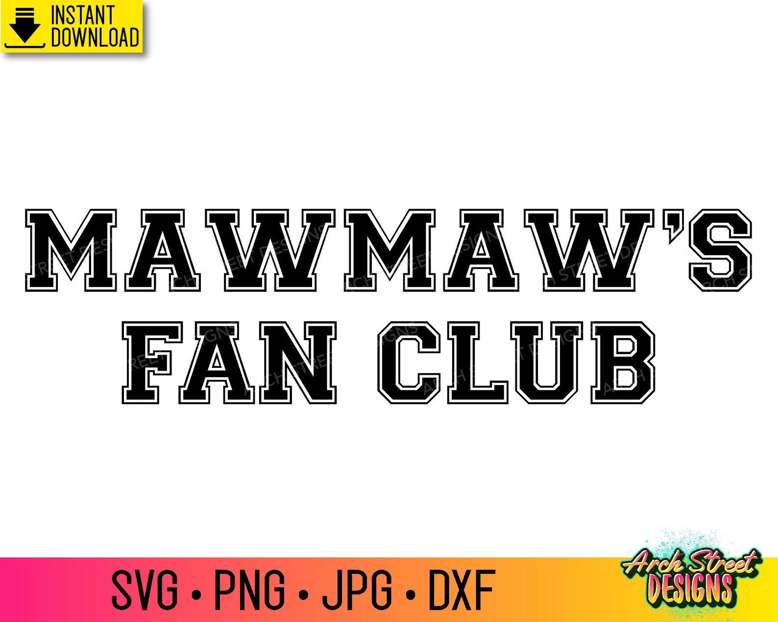 Maw Maw SVG, Mawmaw Gifts, Maw Maw PNG, Digital Download, - Etsy