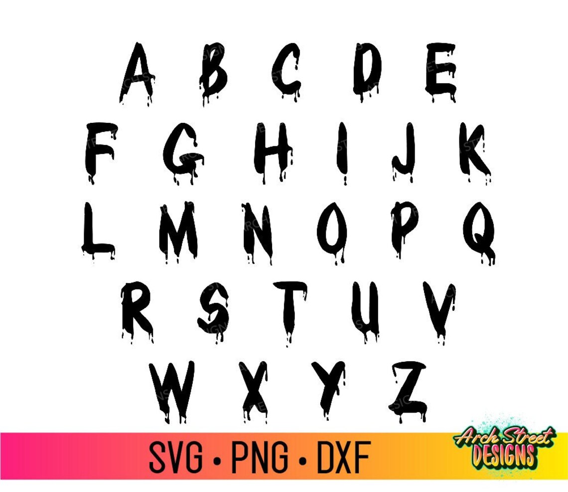 Halloween SVG, Blood, Svg Files for Cricut, Digital Download, Dxf Files ...