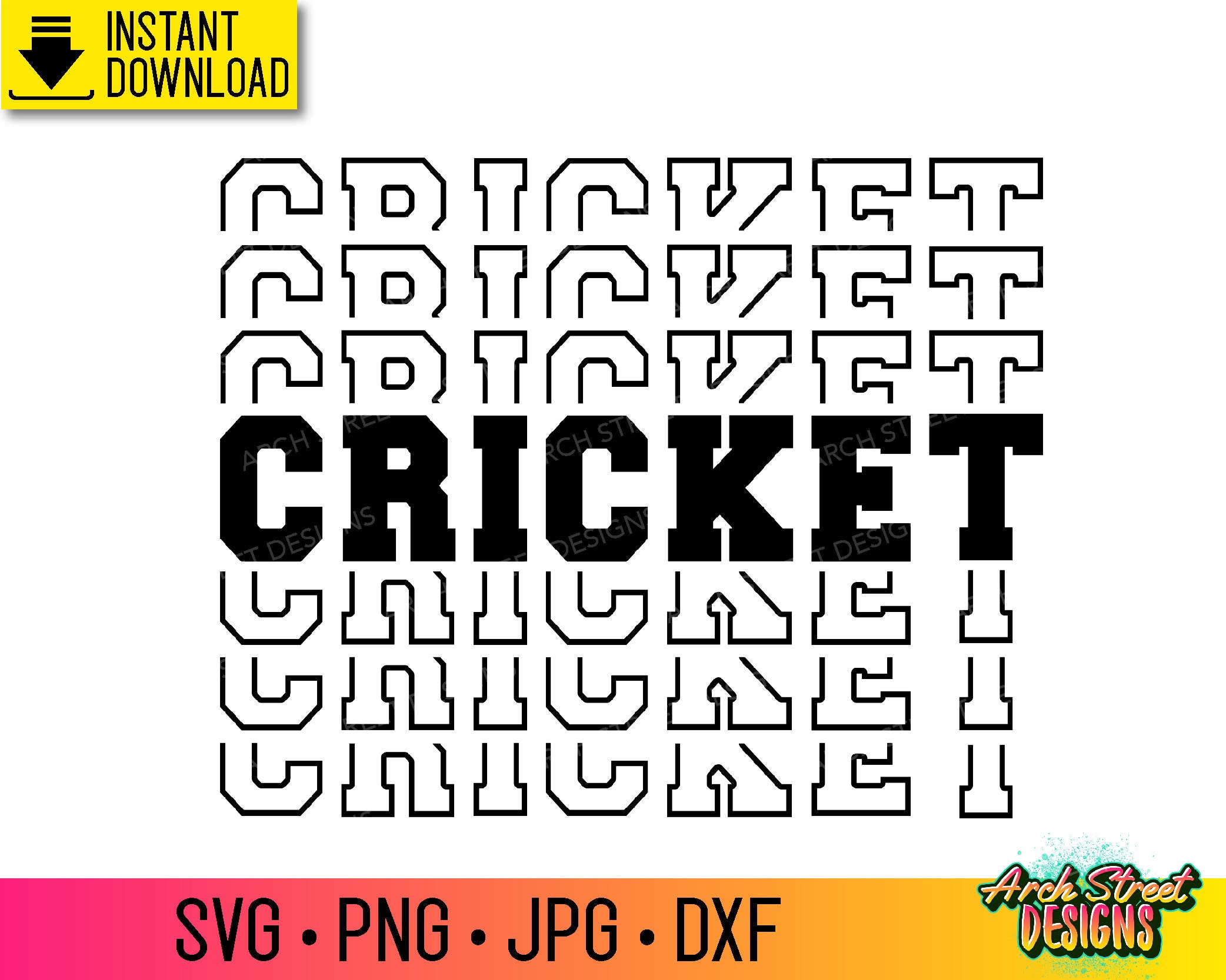 Cricket SVG, Cricket Gifts, Svg Files for Cricut, Digital Download, Dxf ...