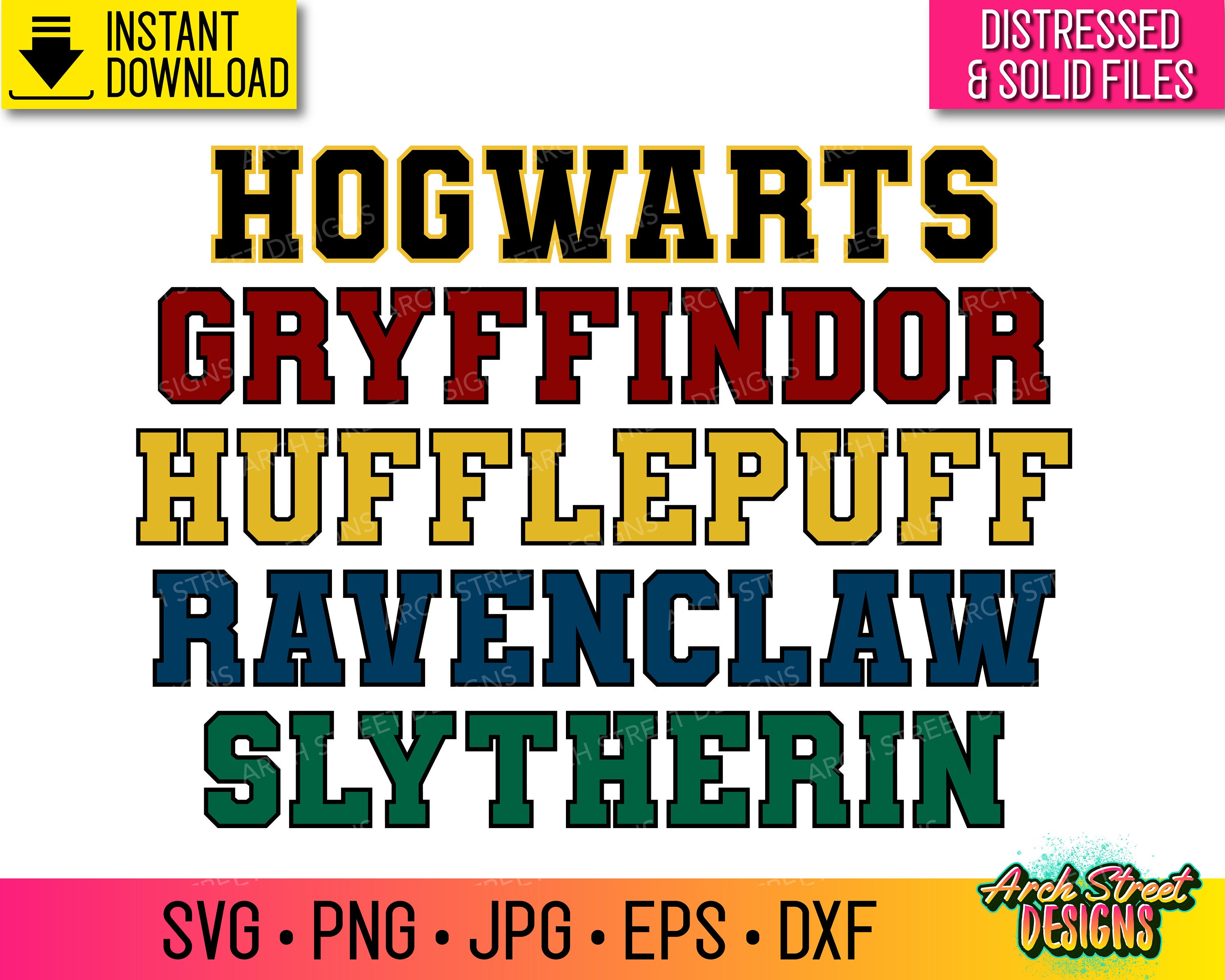 Magic School SVG, Wizarding School, Svg Files for Cricut, Digital ...