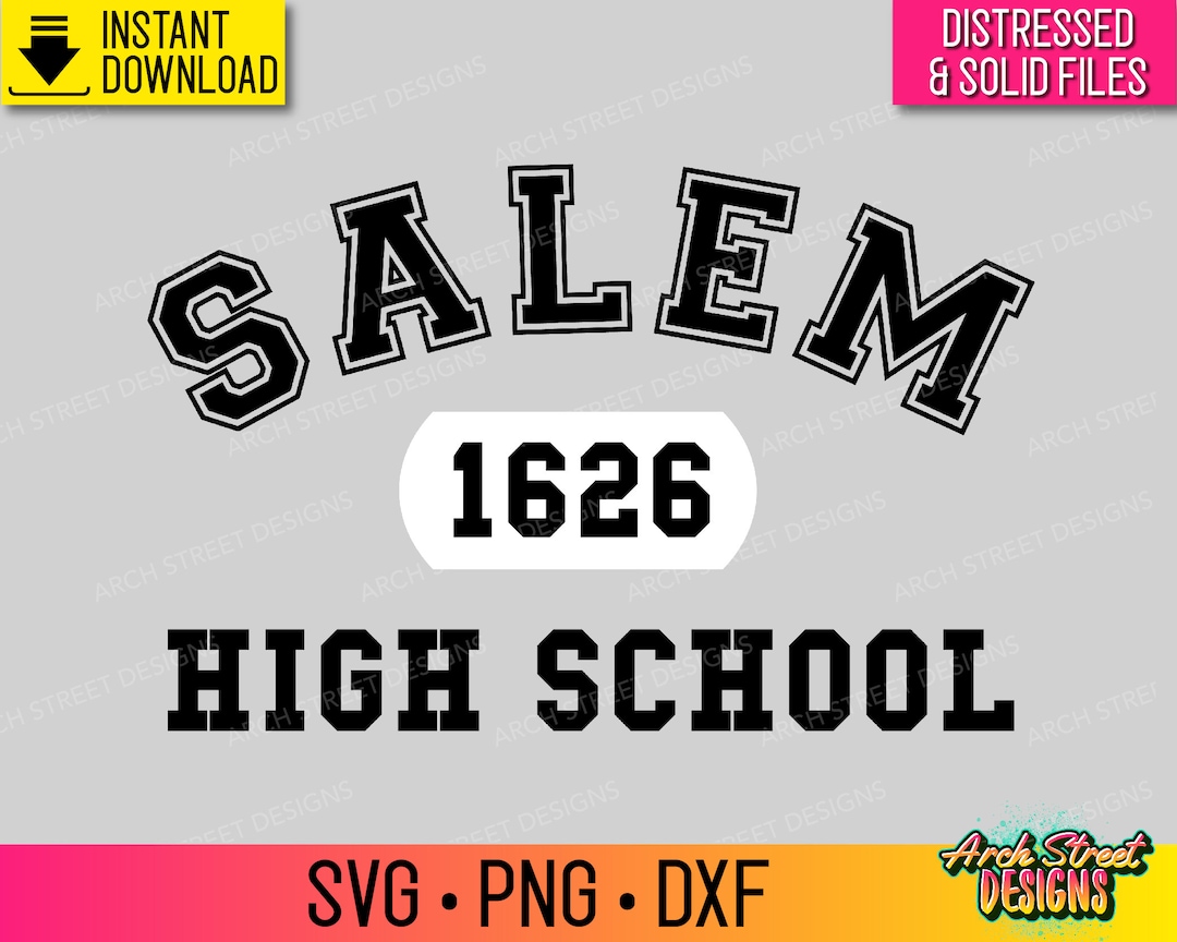 Halloween Shirt SVG, Salem Svg, Svg Files for Cricut, Digital Download ...