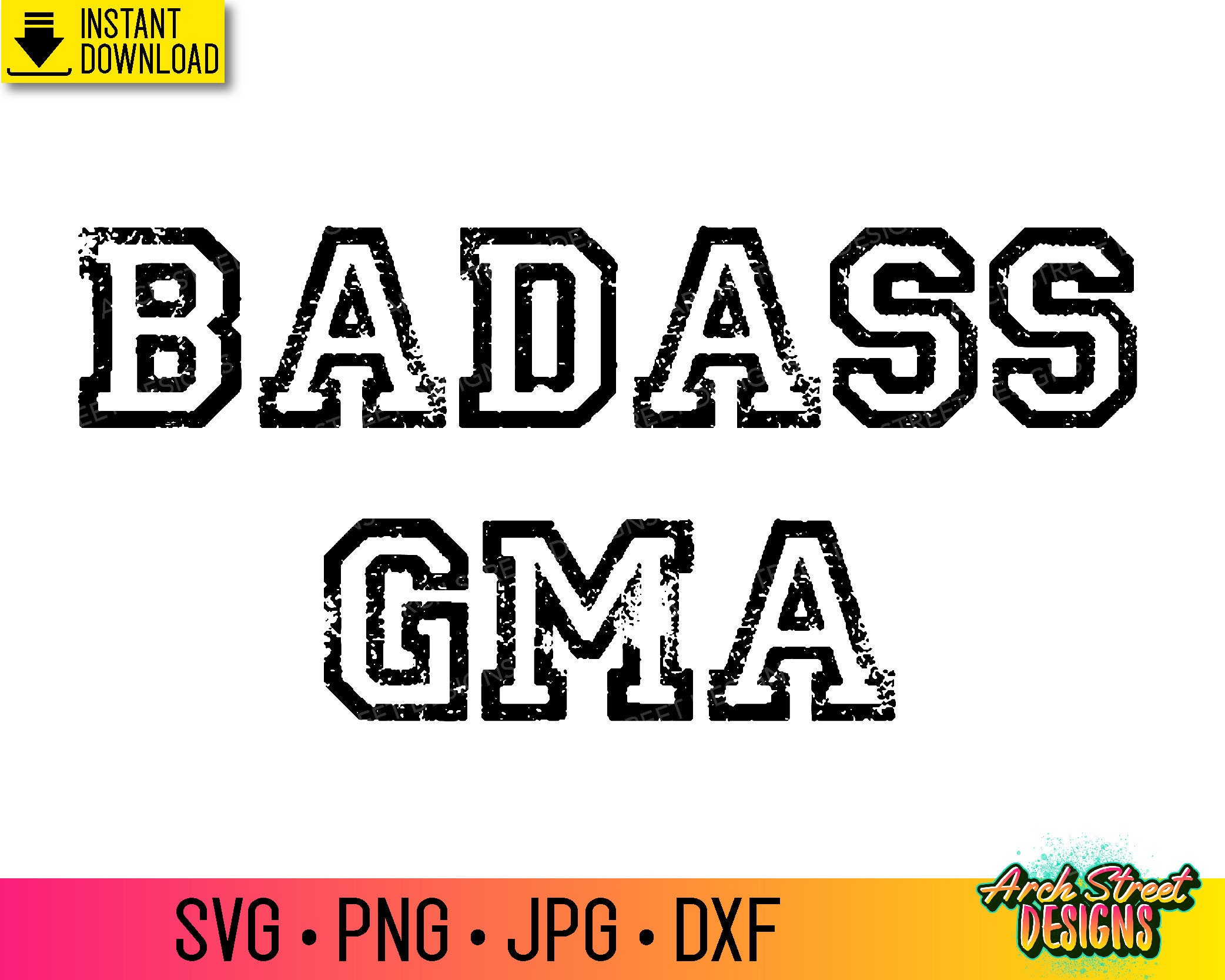 Gma SVG, Grandma Gift, Digital Download, Sublimation, - Etsy
