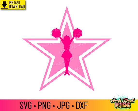 Cheer SVG Cheerleading Gifts Svg Files for Cricut Digital | Etsy