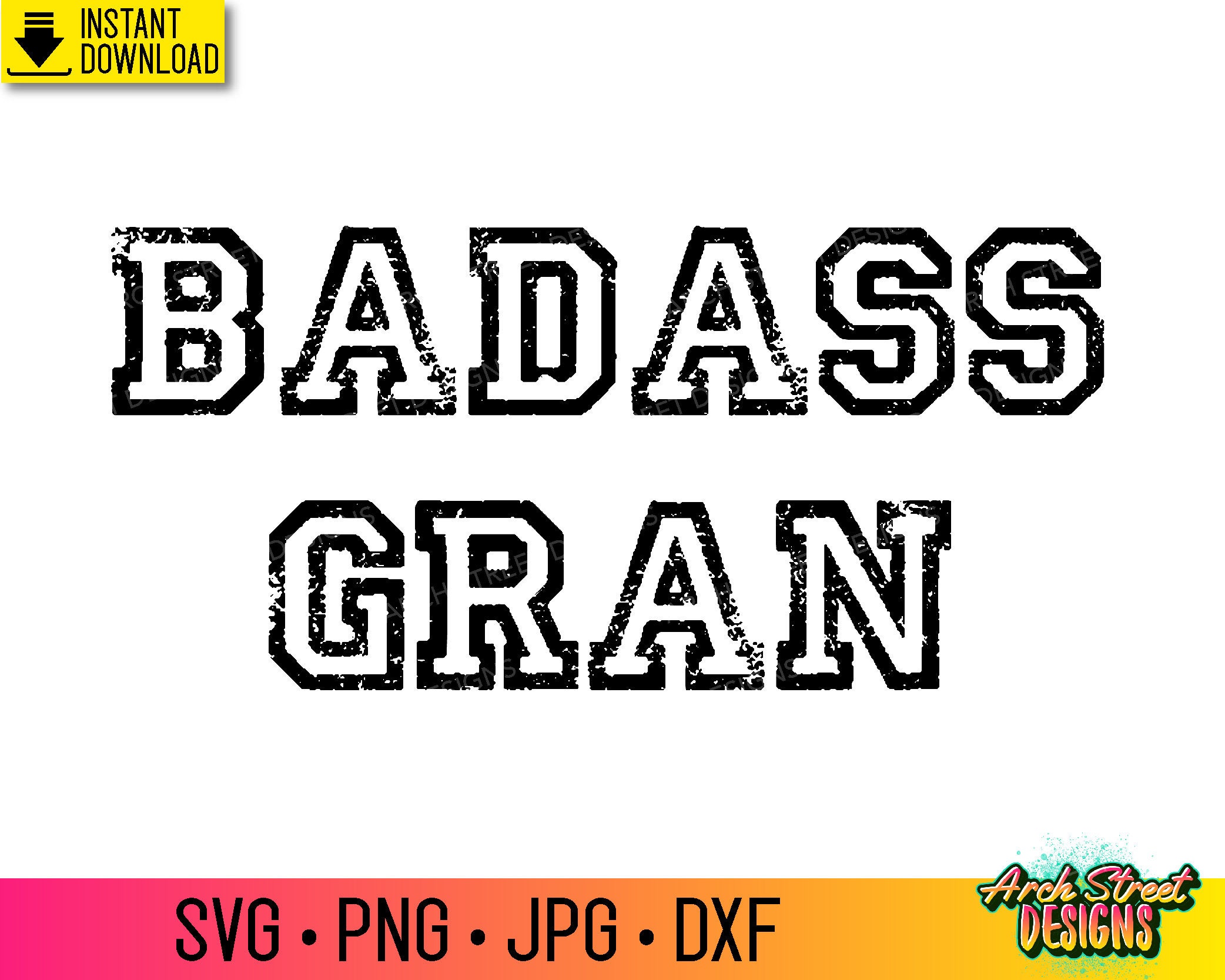 Gran SVG, Grandma Gift, Digital Download, Sublimation, - Etsy