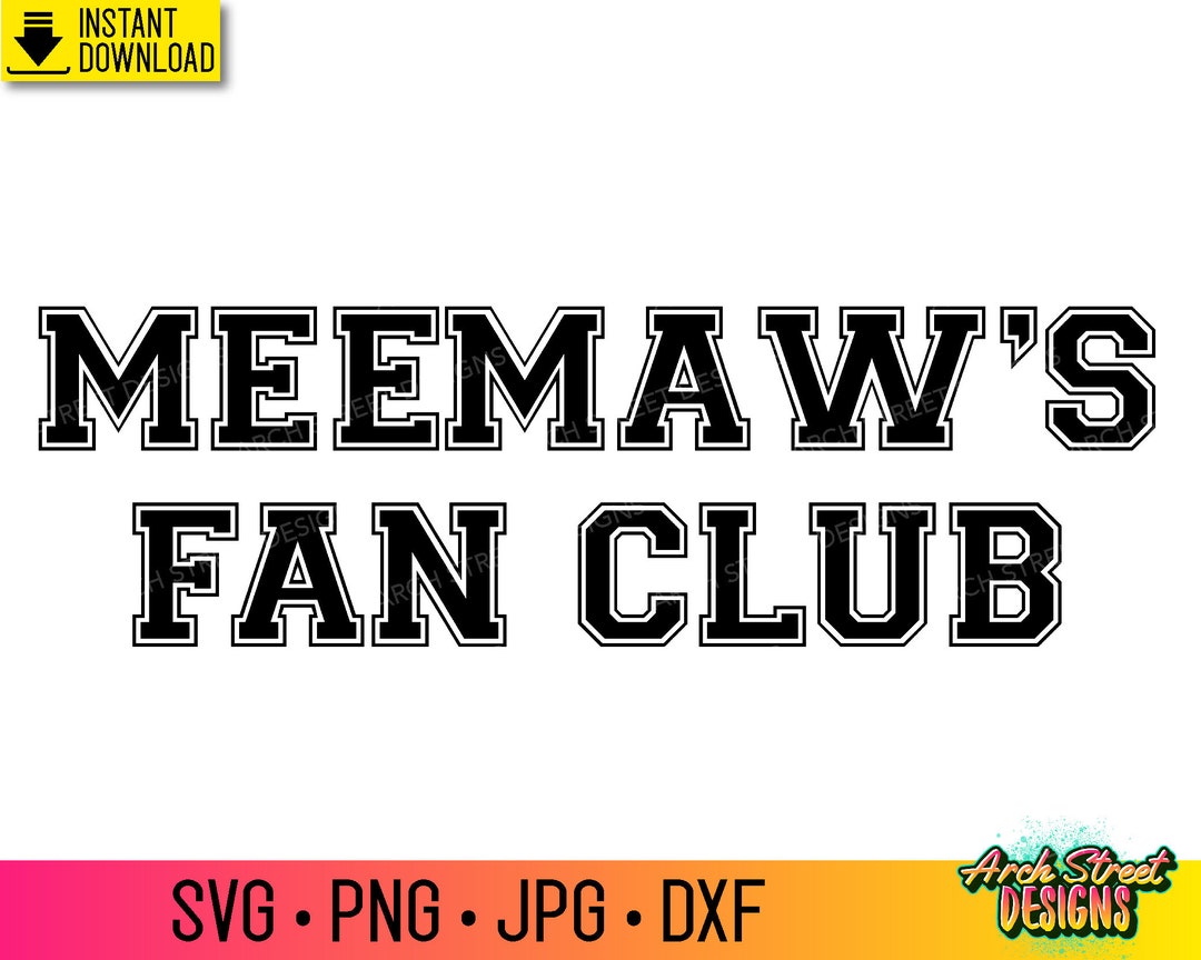 Meemaw SVG, Meemaw Gifts, Digital Download, - Etsy