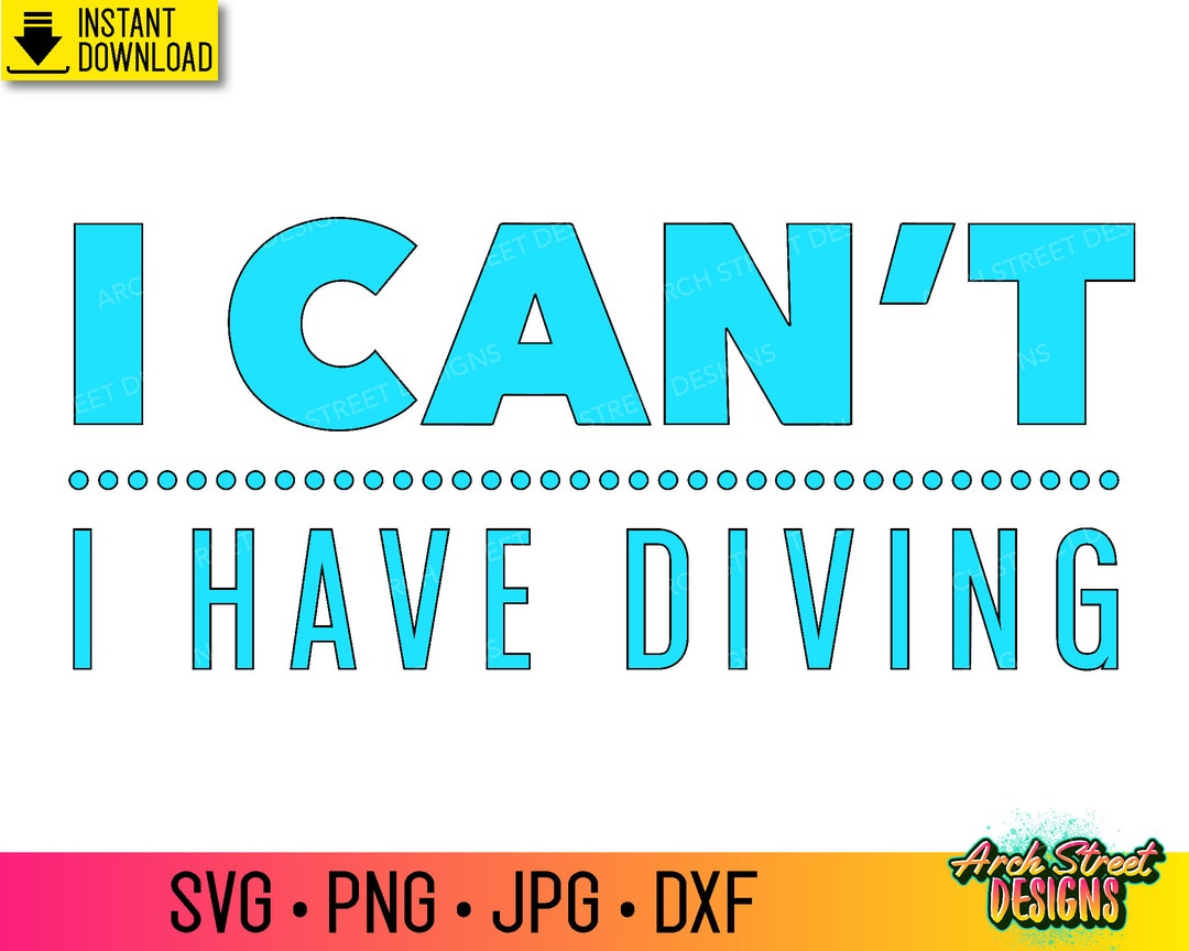 Diving SVG, Diving Gifts, Svg Files for Cricut, Digital Download, Dxf ...