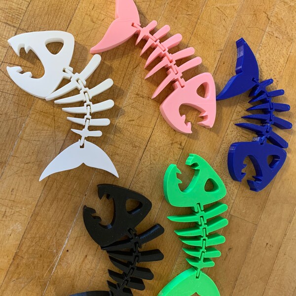 Fish Skeleton - Etsy