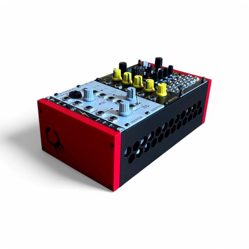 42HP 3U Eurorack Case | 3D Printed Modular Synth Skiff | Cold Earth ...