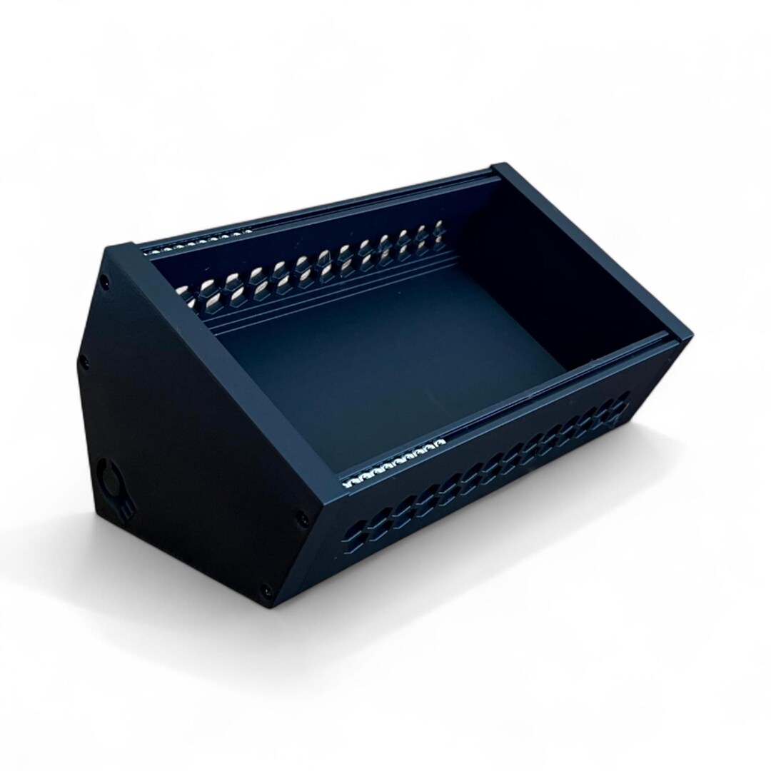 42HP 3U Angled Eurorack Case | 3D Printed Modular Synth Skiff | Cold ...
