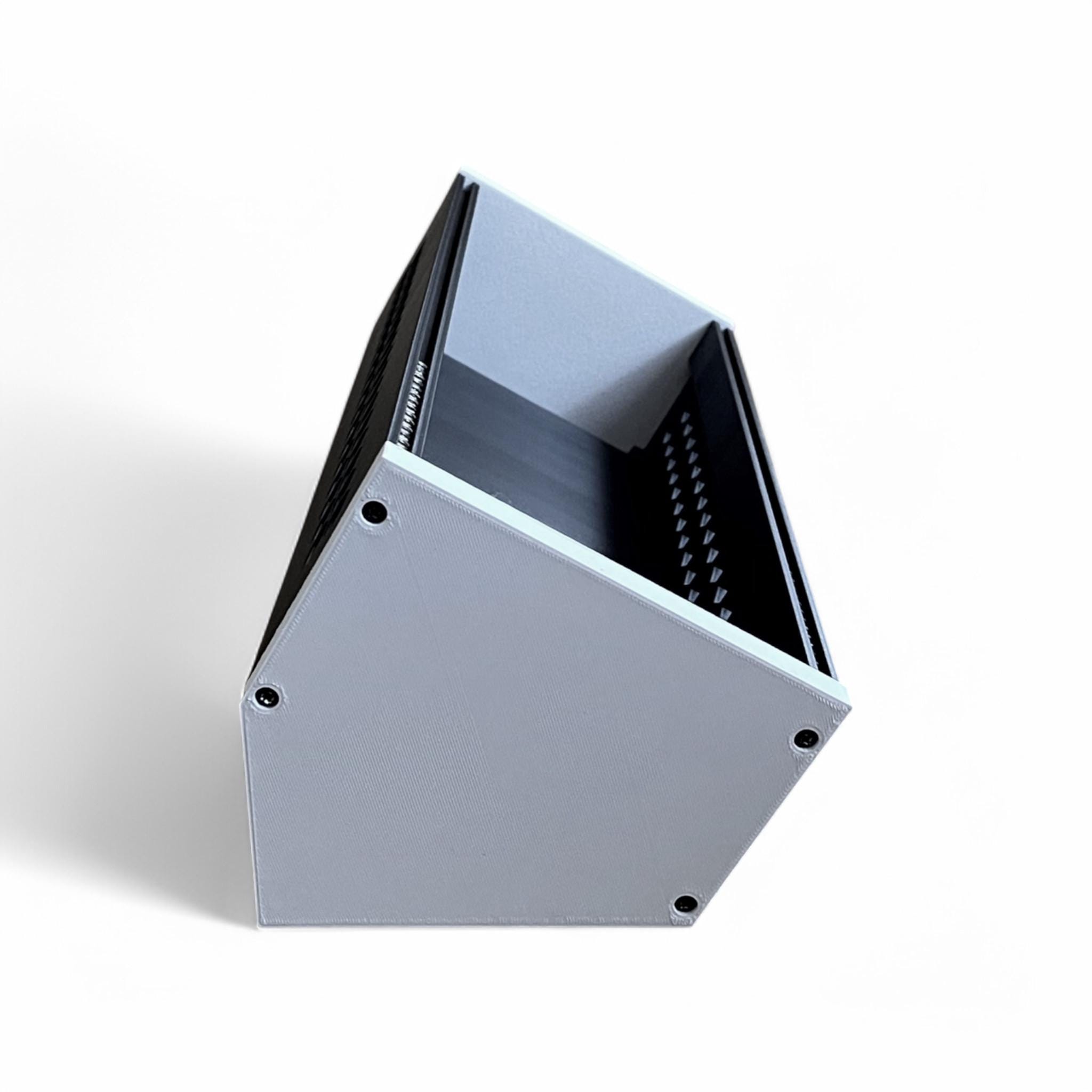 62HP 3U Angled Eurorack Case | 3D Printed Modular Synth Skiff | Cold ...