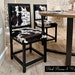 Genuine Cowhide Dining Chair, Kitchen Chairs, Accent Chair Set, Dining ...