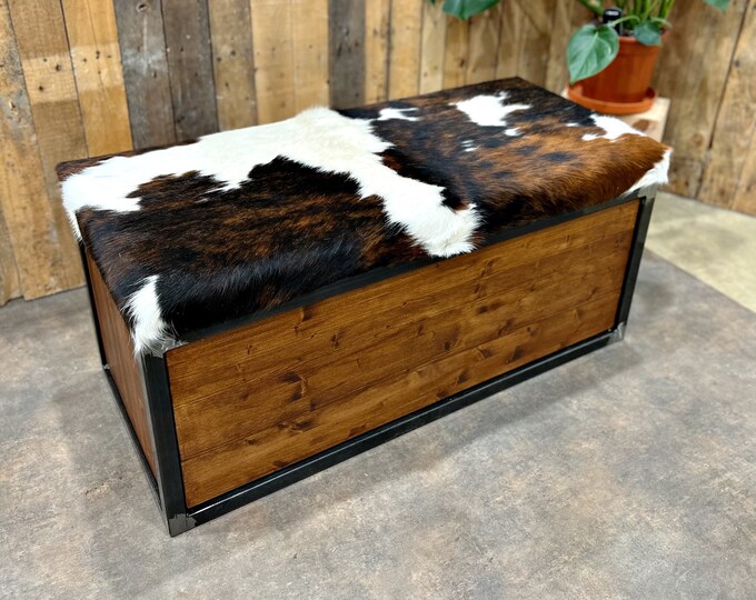 Western Cowhide Trunk - Etsy