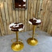 Cowhide Bar Stools / Counter Stools Adjustable Height - Etsy