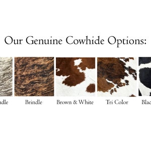 Cowhide Dining Table Bench / Cowhide Bench - 70" or 60" Wide - Steel ...