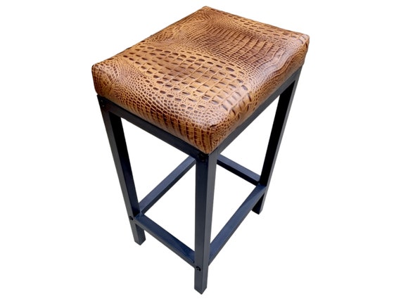 Real leather bar stool store