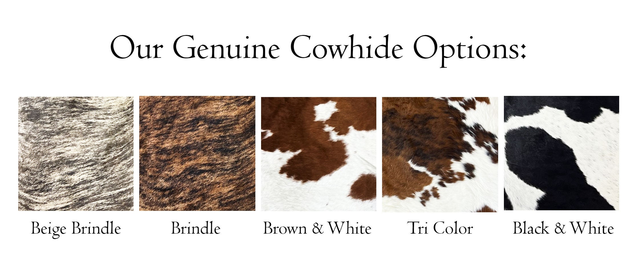 Genuine Cowhide Round Ottoman, Ottoman Coffee Table, Pouf Footstool ...