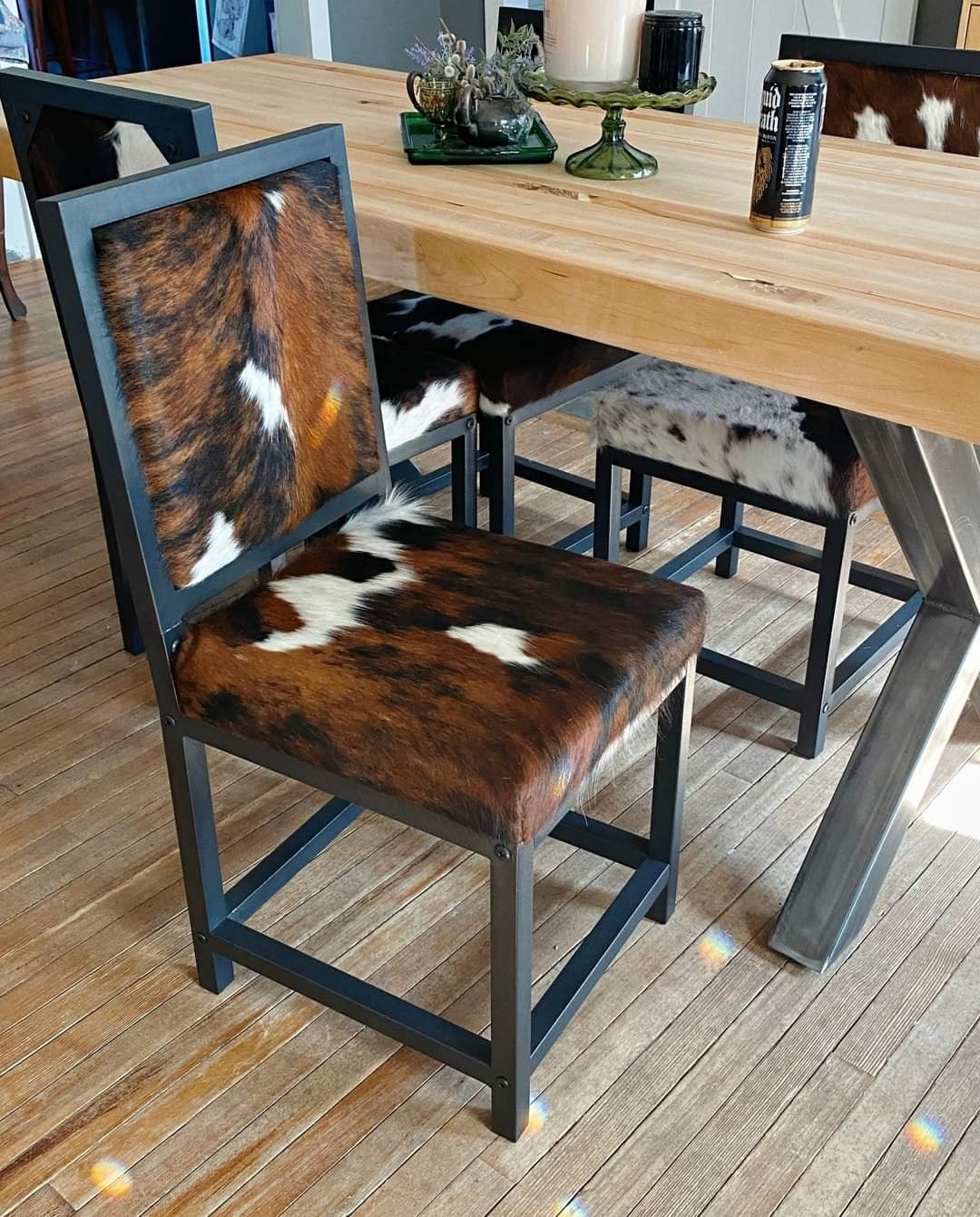 Cowhide Dining Room Chairs