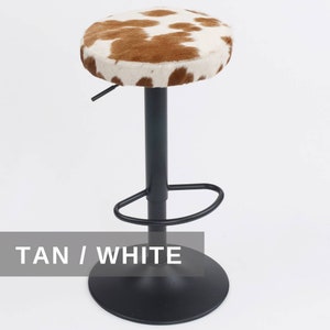 Cowhide Bar Stools / Counter Stools - Adjustable Height - Custom Made ...