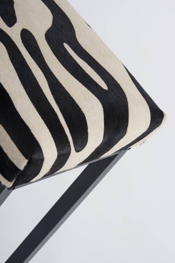 Zebra Style Bespoke Custom-made Cowhide Bar Stool Counter - Etsy