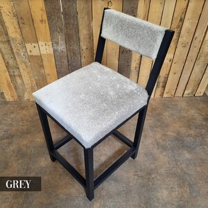 Cowhide Bar Stool / Cowhide Counter Stool With Backs FP BK - Etsy