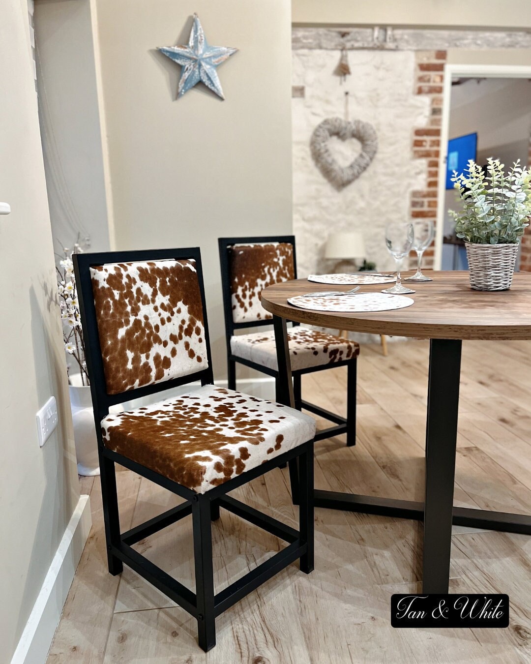 Cowhide Dining Room Chairs