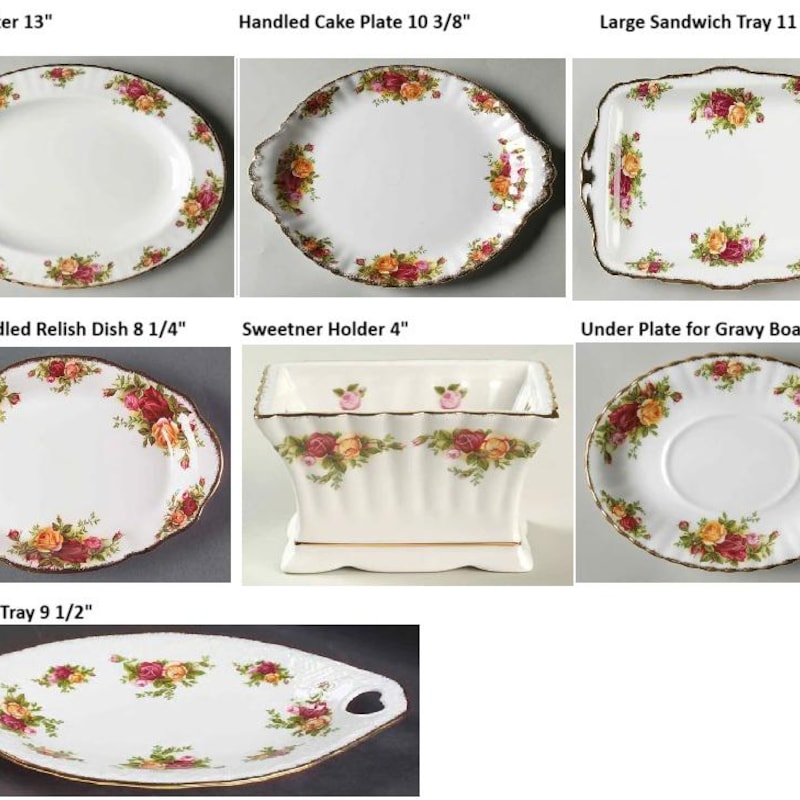 Royal Albert Platters - Etsy