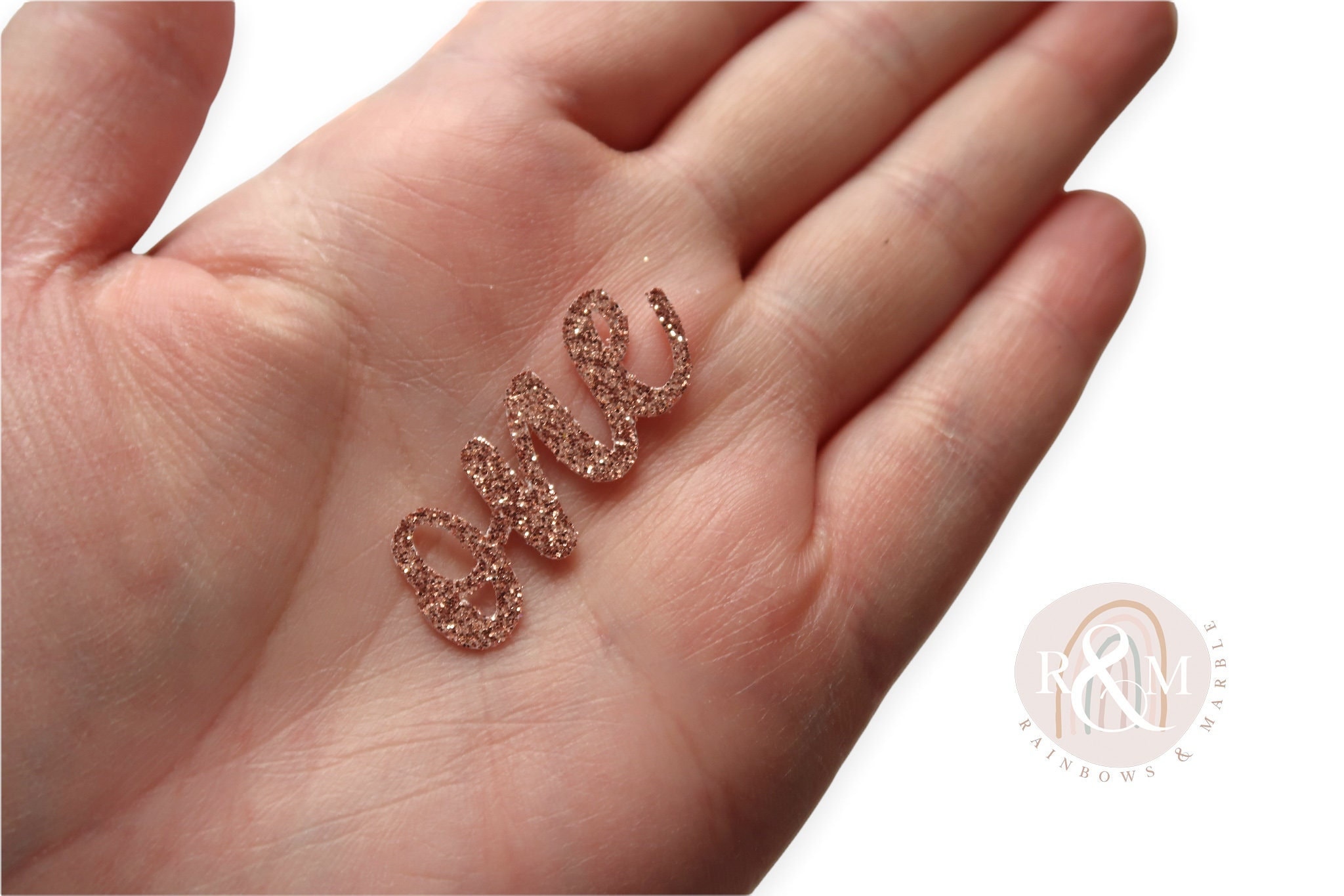 1st Birthday Confetti, Rose Gold Confetti, First Birthday, One Confetti ...